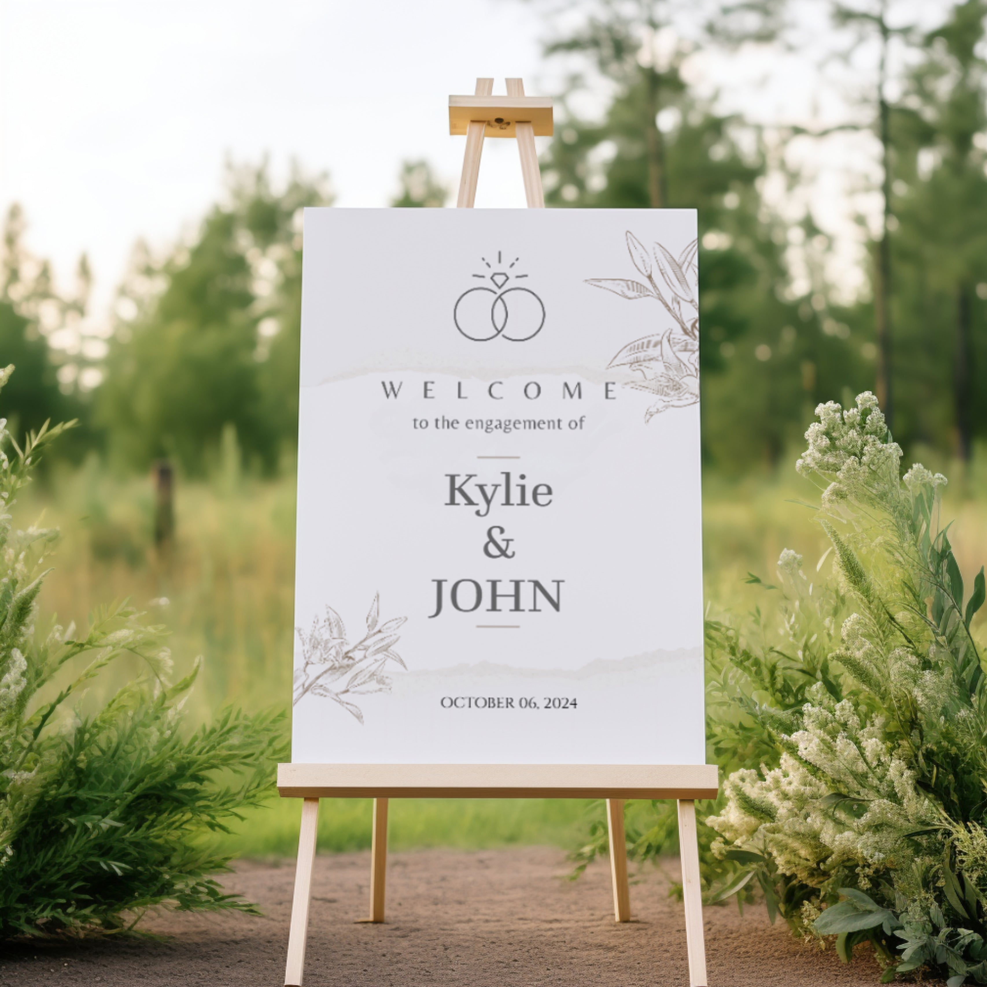 ENGAGEMENT FOAM BOARDS – Symbolize It